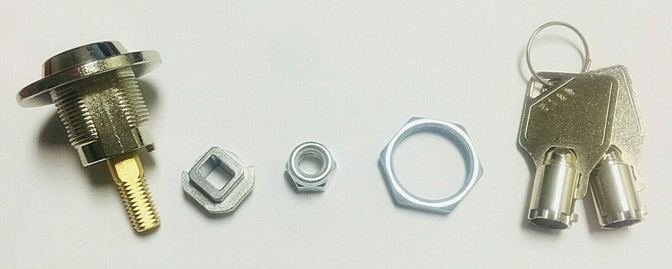 Lot of 50 Gun Cabinet Original Homak toolbox lock 3/4" Replacement Lock ...