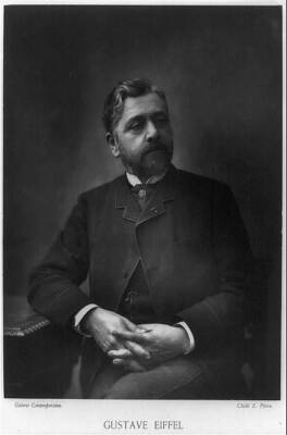 Alexandre Gustave Eiffel,1832-1923,French architect,designed Eiffel ...