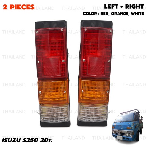 For Isuzu ELF S250 Heavy Truck 1976 - '83 Pair Rear Tail Lamp Lights ...
