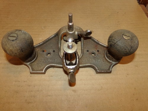 Antique Stanley No.71 Open Throat Router Plane W/Depth Stop | eBay