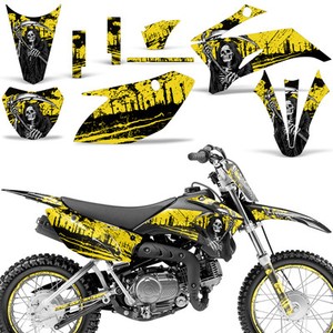 Yamaha TTR110 TTR 110 Graphic Kit Dirt Bike Sticker Wrap MX Decals 08 ...