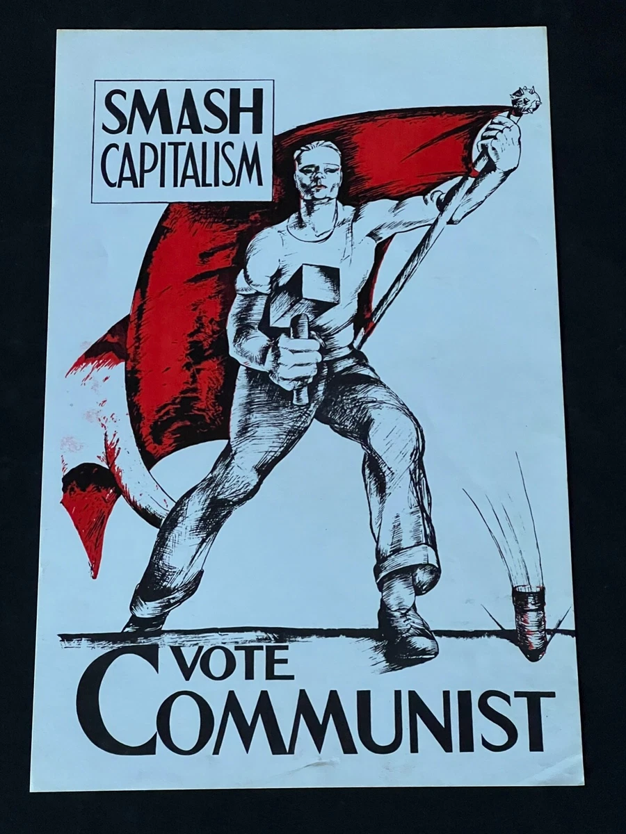 Capitalism Vs Communism Poster