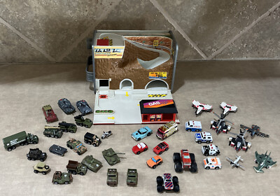 Vintage 1989 Galoob Micro Machines SECRET GASOLINE GAS CAN SET w/ 37 ...