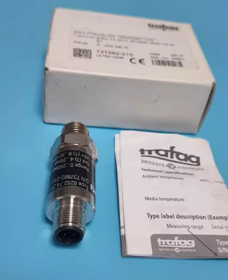 1pcs NEW Trafag pressure sensor transmitter 8252.74.2517 0-250bar 4 ...