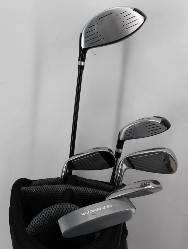 Strata Titanium Composite Complete Golf Club Set Right Handed Steel ...