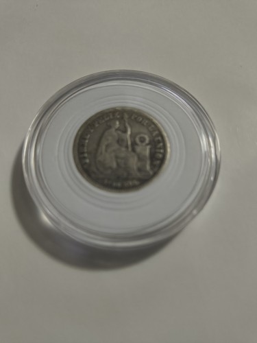 1863 Peru Silver Coin 1/5 Sol | eBay