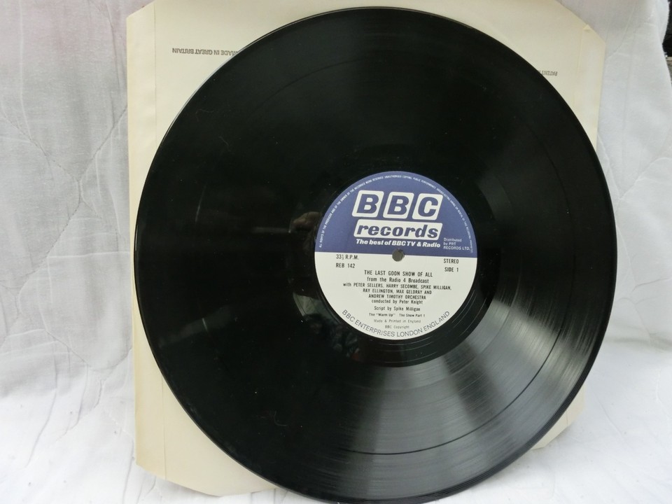 The Goons/The Last Goon Show Of All/1972 BBC Records LP | eBay UK