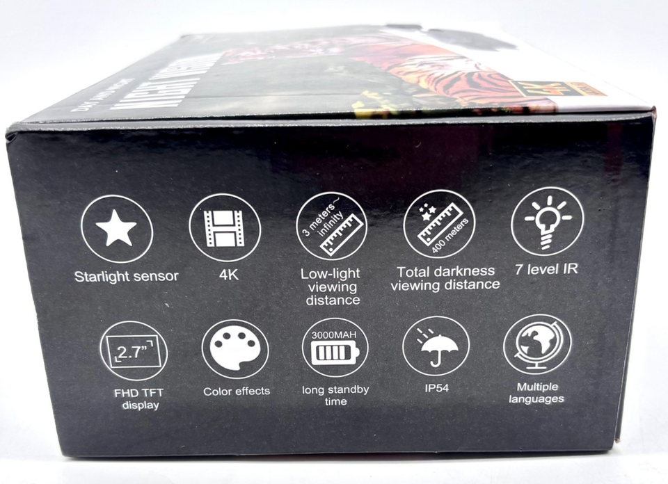 Binoculars 4K Ultra High Definition Day And Night Vision - IP54 ...