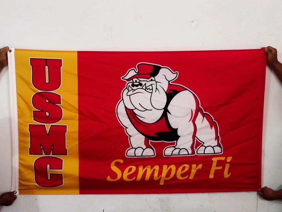 US Marines Semper Fi Flag USMC Large 3x5 Free Shipping USA Seller!!! | eBay
