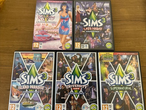 The Sims 3 PC DVD - 5 Expansion Packs | eBay UK