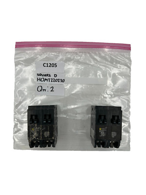 Square D HOMT220230 Quad Pole Circuit Breaker 20A/30A 120/240V - Lot of ...