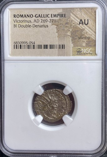 Ancient Roman Coin Emperor Victorinus 269-271AD Gallic AU NGC Certified ...