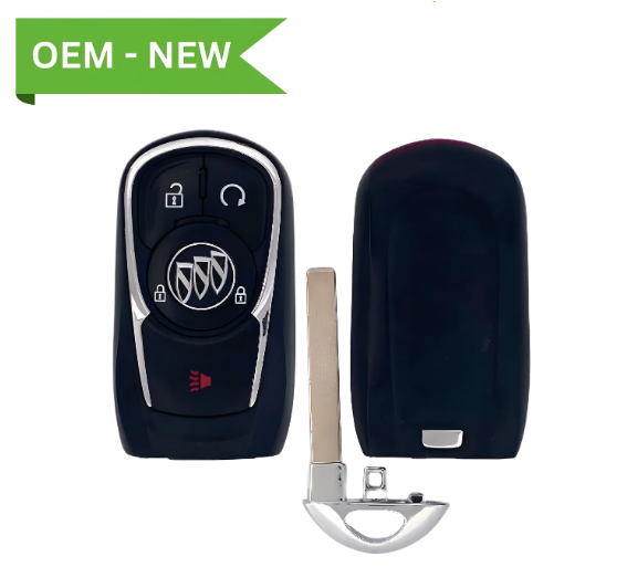 Unlock OEM 2021 - 2022 BUICK ENCORE 4 BUTTON REMOTE START KEY 13534465 ...