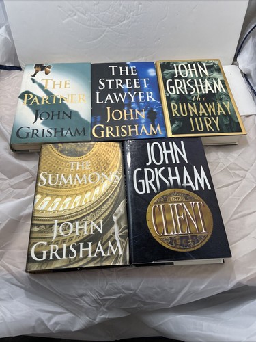 John Grisham Lot of 5 Hardcover All First Editions | eBay