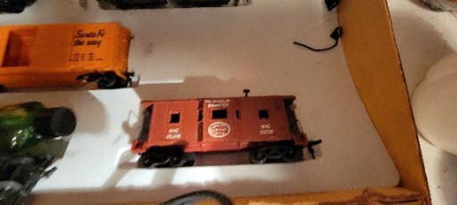 VINTAGE MARX HO ELECTRIC TRAIN SET TRACK EC #79542 UNTESTED ESTATE FIND ...