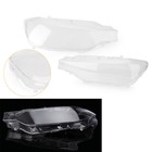 Pair Headlight Headlamp Lens Covers For BMW F30 2013-16 63117339389 ...