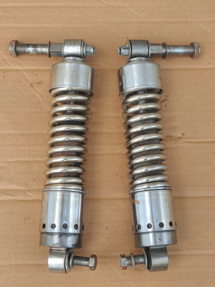 Harley Davidson Ironhead Rear Shocks Shovelhead | eBay