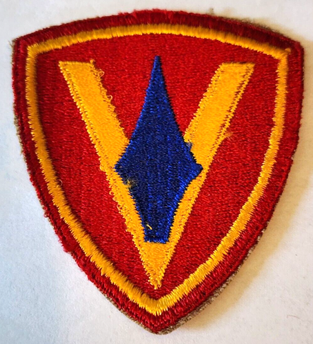 WWII USMC 5th MARINE DIVISION PATCH | eBay