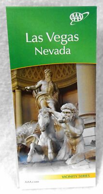 Las Vegas Nevada Map AAA Vicinity Series 2013-2016 | eBay