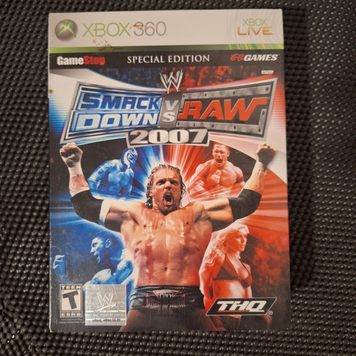 WWE SmackDown vs. Raw 2007 GameStop Exclusive Special Edition (Xbox 360 ...