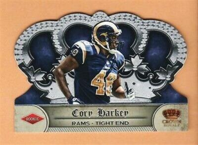 2012 Crown Royale #168 Cory Harkey RC 061/399 - Flat S/H | eBay