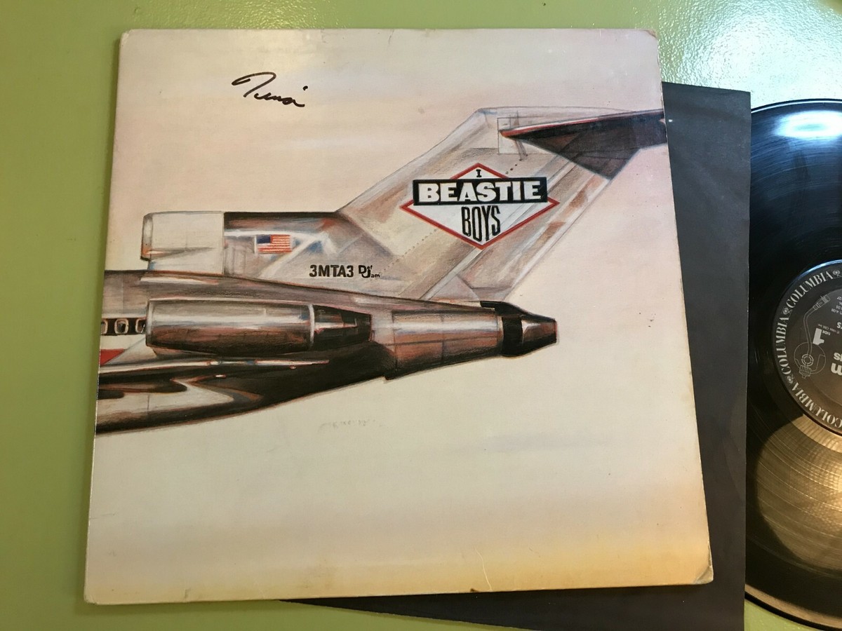 Beastie Boys Licensed to Ill lp orig '86 def jam gatefold w Beastie Boys Licensed to Ill lp orig '86 def jam gatefold w