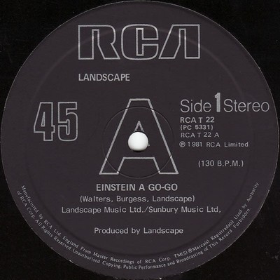 Landscape - Einstein A Go-Go | eBay