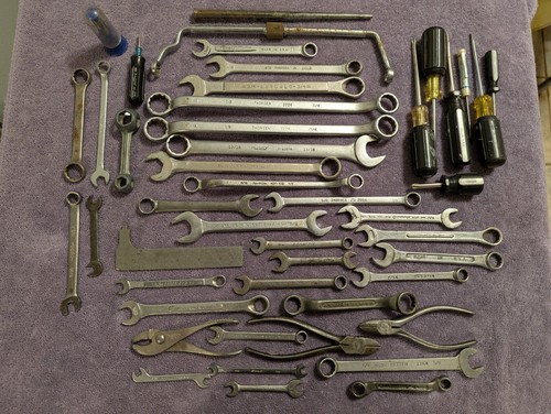 Lot Of Vintage Tools USA Wrenches, Screwdrivers P&C Challenger New ...