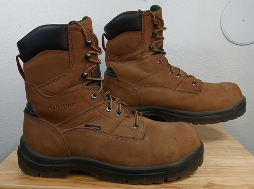 Red Wing 2244 King Toe Mens Boots Size 10.5 E2 Waterproof Safety Toe ...