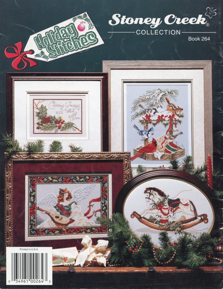Holiday Stitches Cross Stitch Pattern Stoney Creek Book 264 Stocking ...