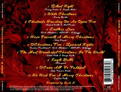 DIRK K. - SEASONS GREETINGS * NEW CD 634479595356| eBay