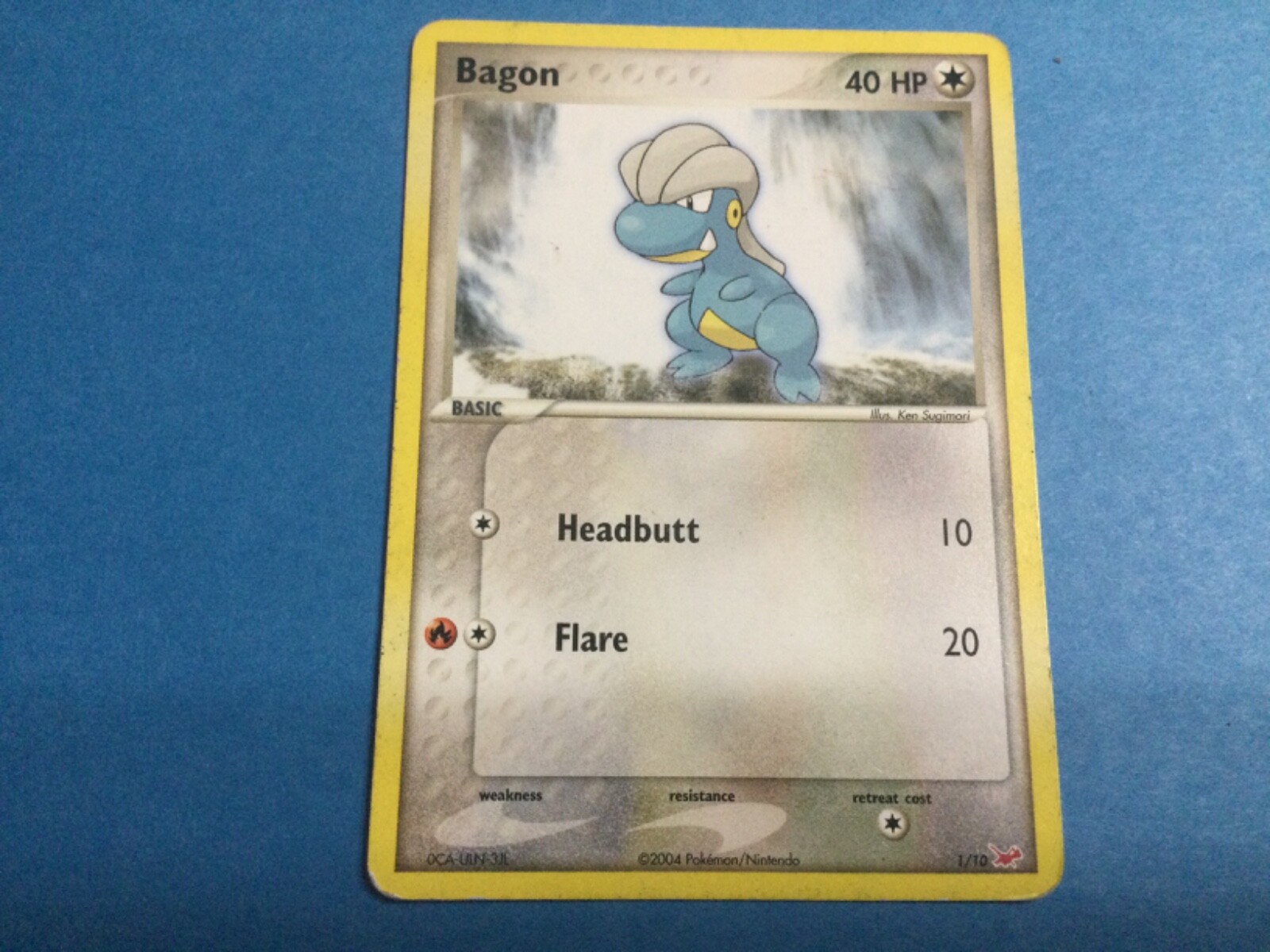 Pokemon Card Bagon 2004 Pokemon/ Nintendo 1/10 Basic | eBay