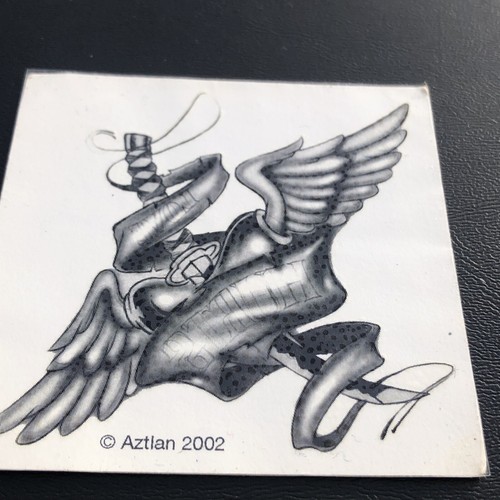 Temporary Tattoo Aztlan Graphics 02' Vending Machine Love Hurts Square ...