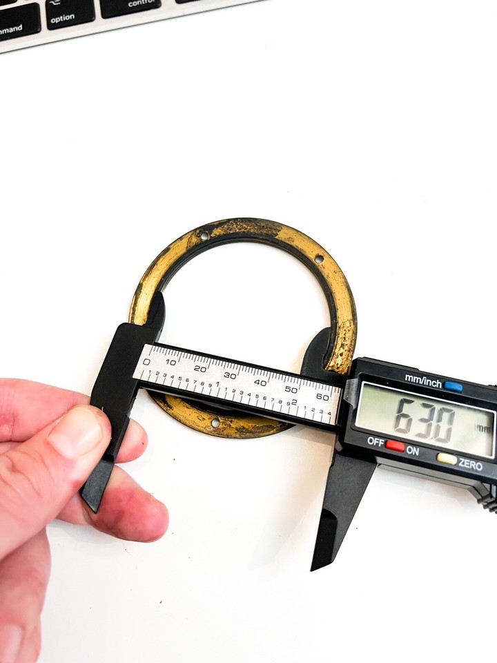 63mm Brass Lens Mounting Flange / Retaining Ring | eBay