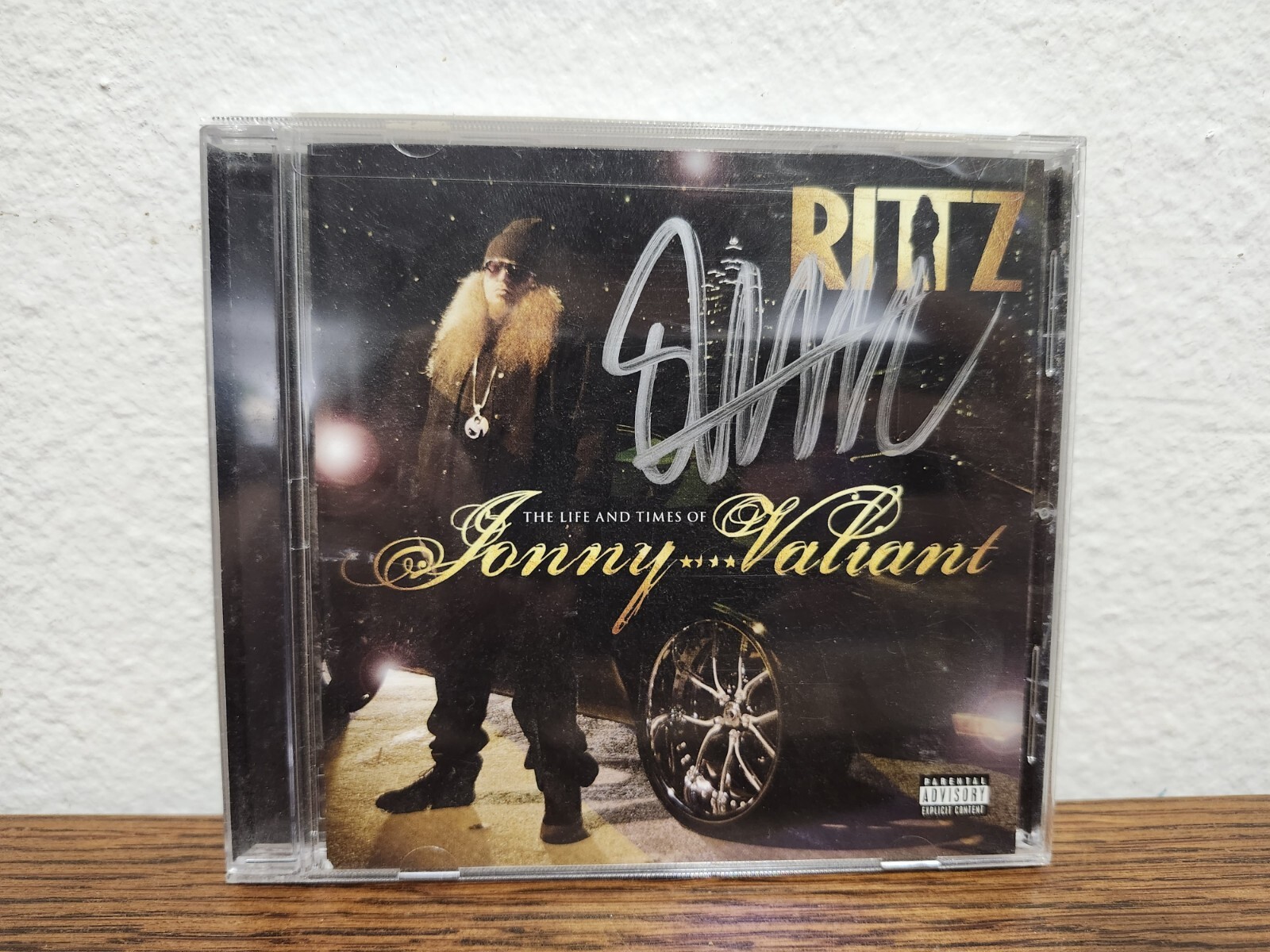 RITTZ The Life And Times Of Johnny Valiant Autographed CD Strange Music ...