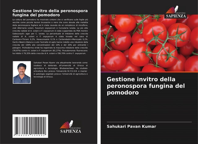 Gestione Invitro Della Peronospora Fungina del Pomodoro von Sahukari ...