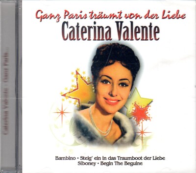 Caterina Valente "Ganz Paris treaumt von der Liebe" German Schlager CD ...