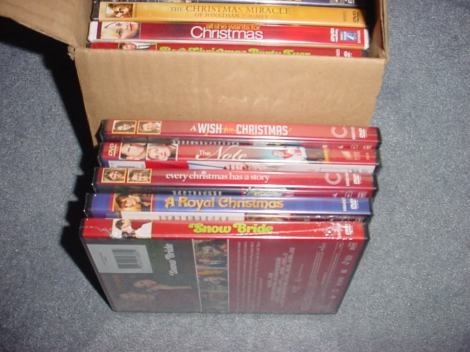 Lot Of 23 Hallmark Holiday Collection DVDs Sealed Countdown To ...