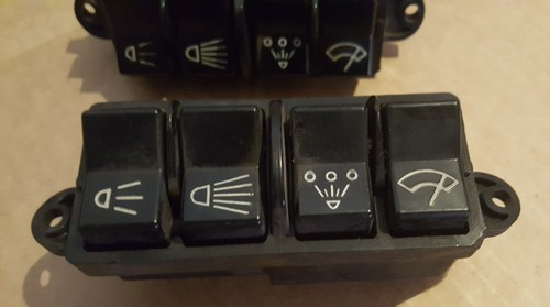 Vintage electrical 4 rocker switch set, German made | eBay