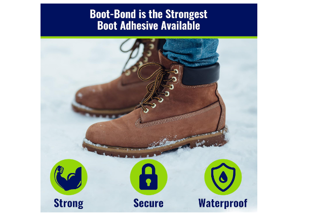BOOT BOND Boot Glue - Quick Dry Boot Repair Formula Works in Seconds ...