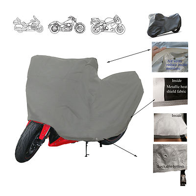 Deluxe Ducati Sport Touring ST3 Motorcycle Bike waterproof Storage ...