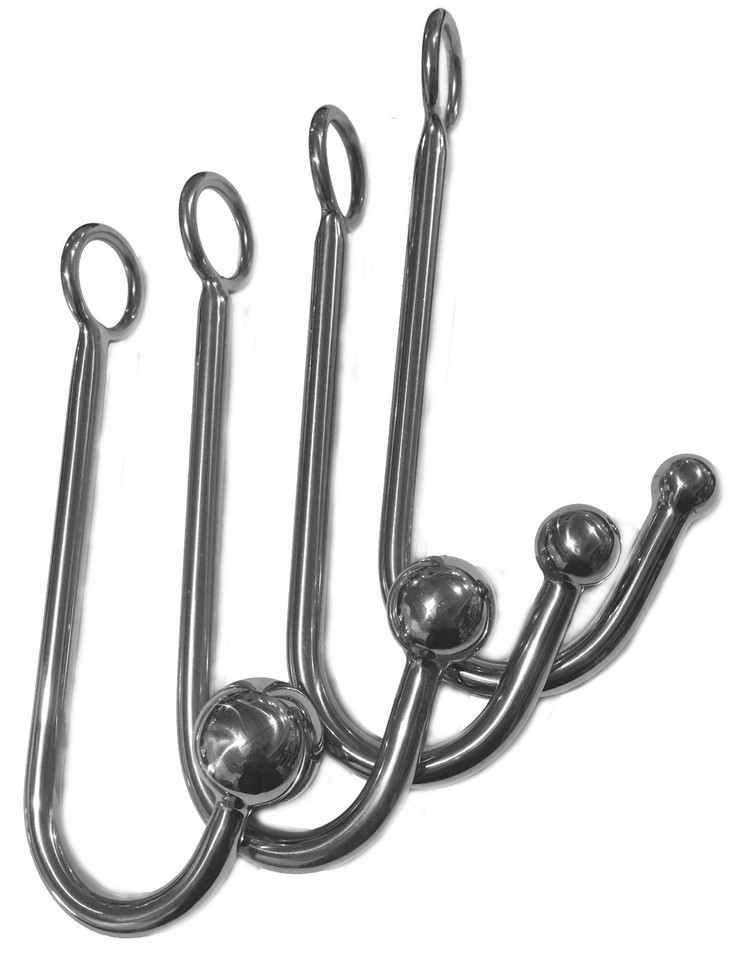 Anal Hook Stainless Steel Sex Toys for Man Butt Hook Dilator Prostate ...