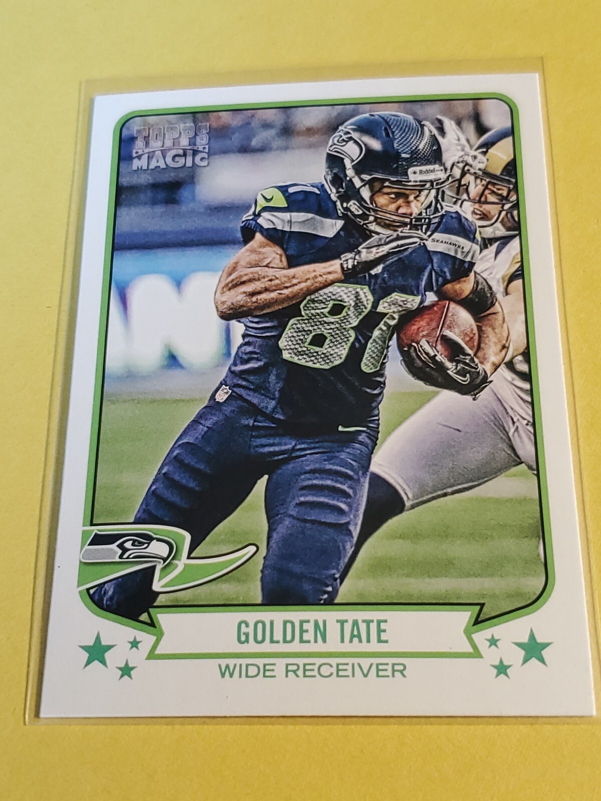 2013 Topps Magic Football #57 Golden Tate Seattle Seahawks | eBay