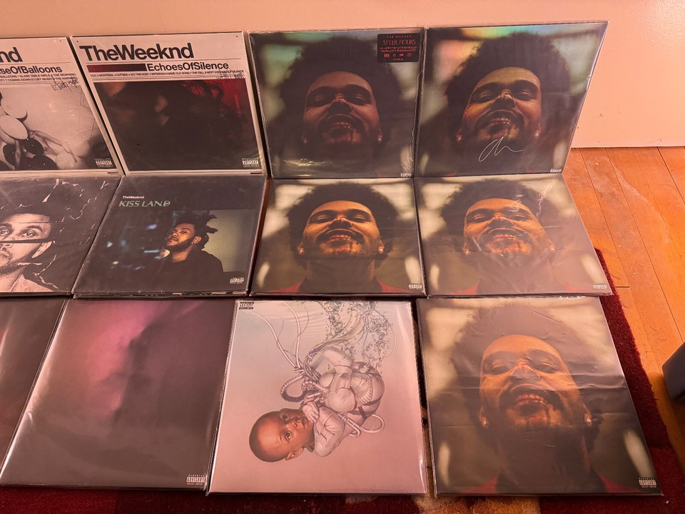 The Weeknd Complete Vinyl Discography Collection - Trilogy SEALED | eBay