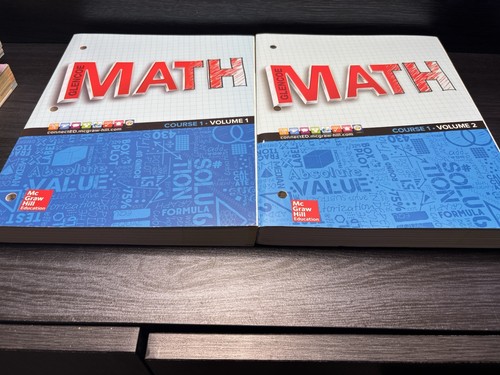 Glencoe Math Course 1 Volume 1-2 | eBay
