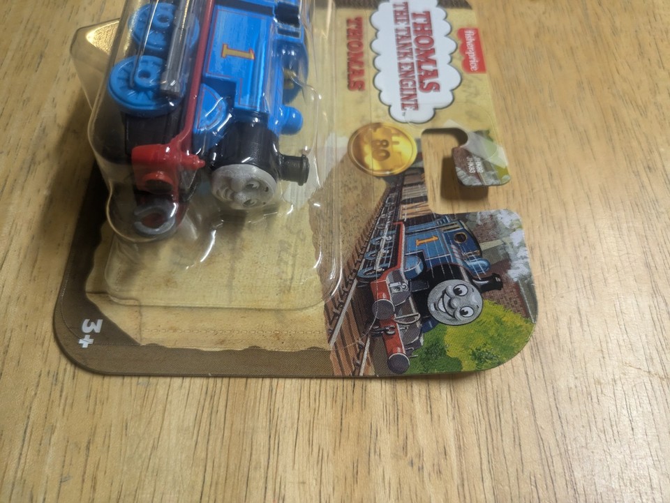 Thomas & Friends Diecast Push-Along 80th ANNIVERSARY Story Book Thomas ...