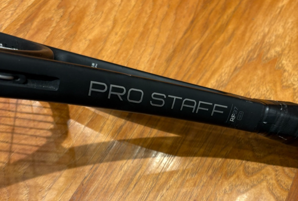 Wilson Roger Federer Pro Staff V12 Tuxedo Black Rf97 97 Autograph Grip ...