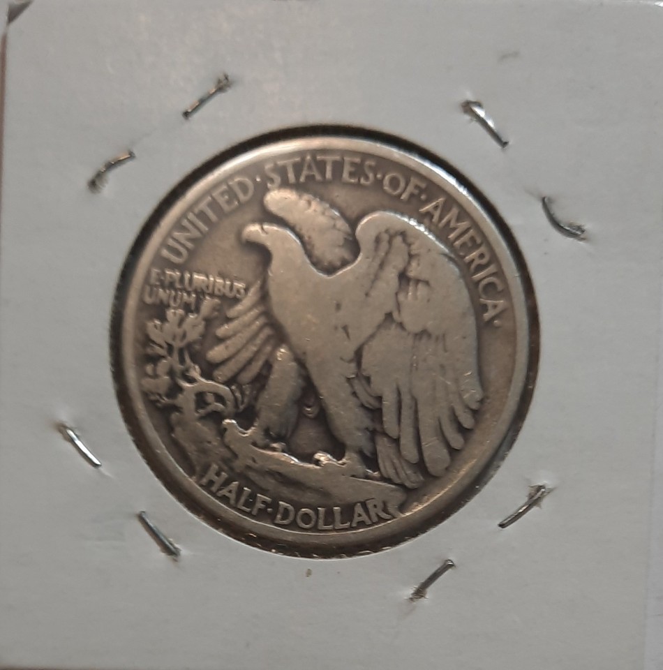 1936 Walking Liberty Half Dollar No AW Mint Error Coin Very Good | eBay