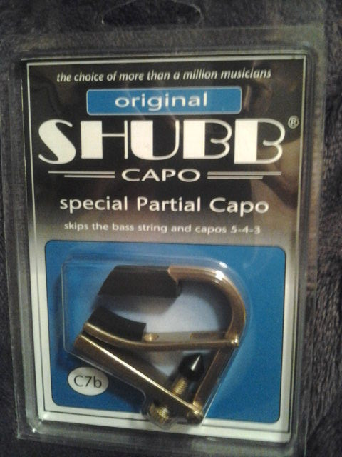 Shubb C7 Original Nickel Partial Capo for sale online | eBay