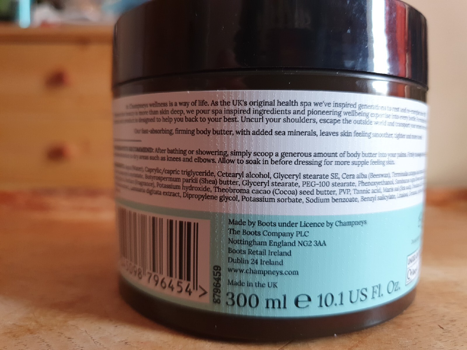 Champneys Professional Collection Firming Body Butter 300ml Fast for ...